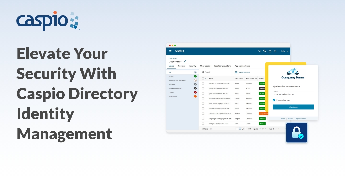 Caspio Directories: Scalable and Affordable Identity Management